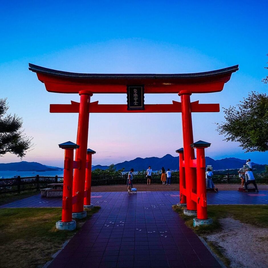 12位は宮島SA（山陽自動車道）